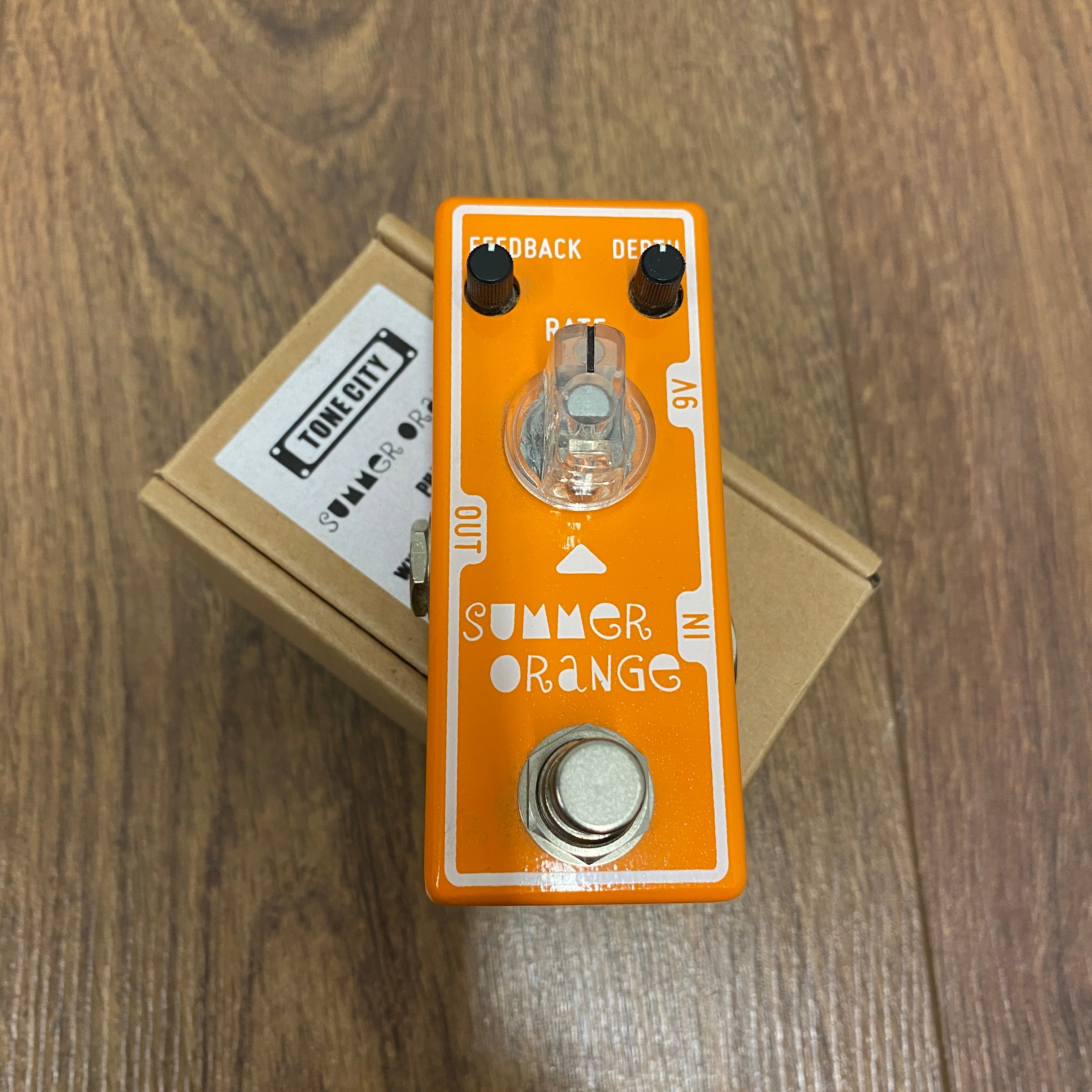 Pre-Owned Tone City Summer Orange Phaser Pedal – Hippo Guitars