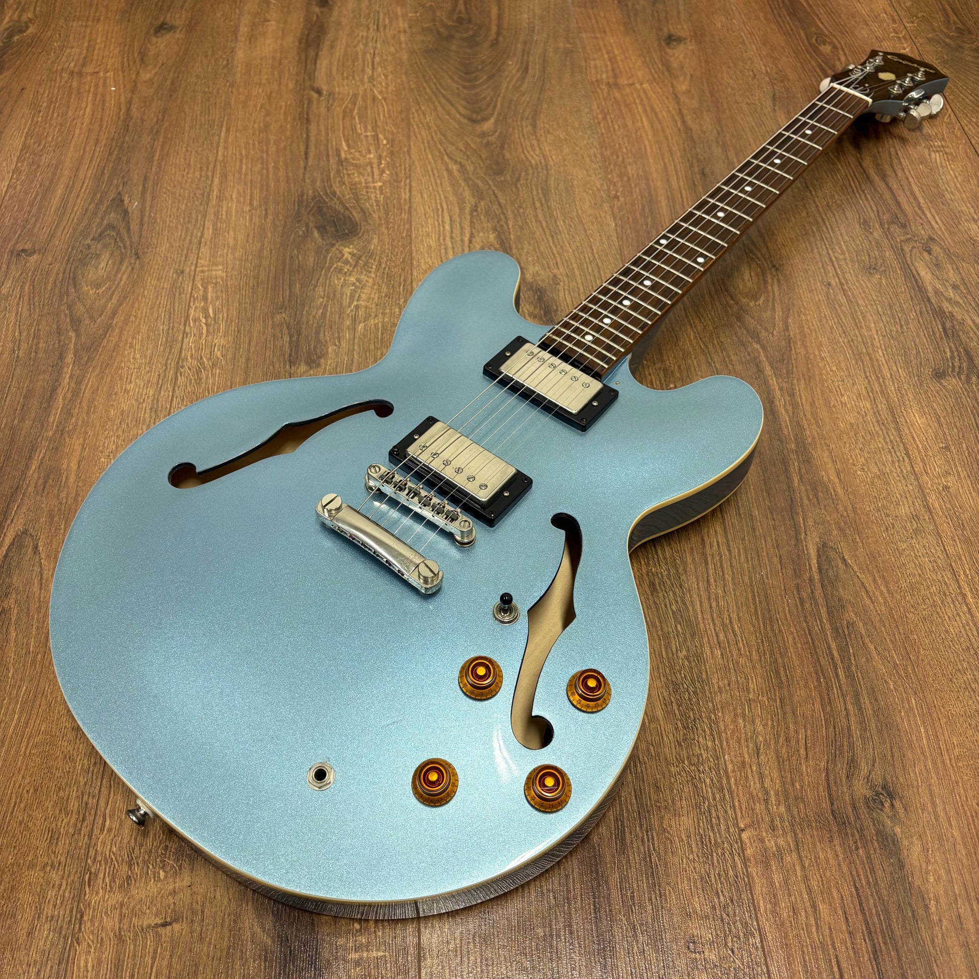 Pre-Owned Epiphone Dot - Pelham Blue – Hippo Guitars