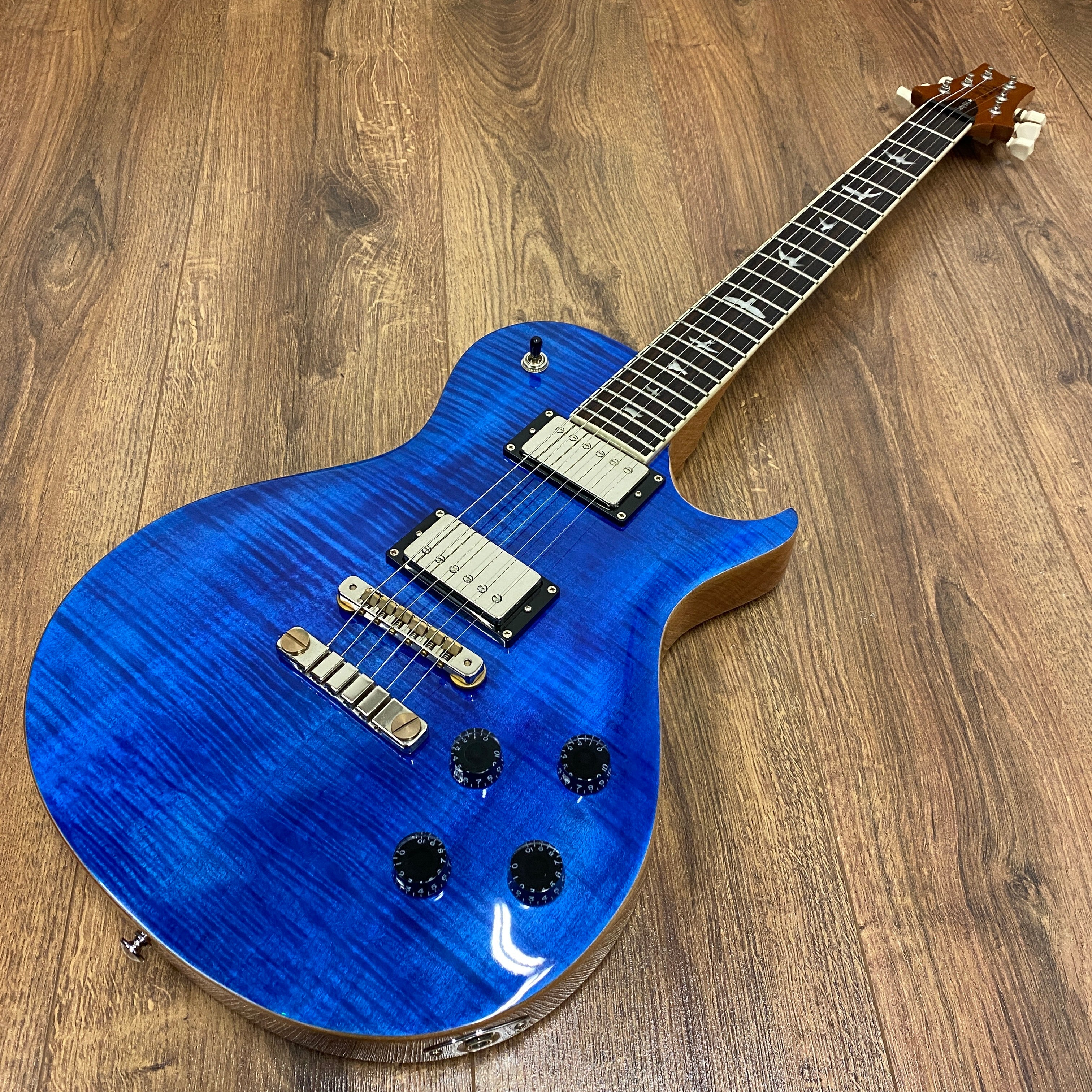 Pre-Owned PRS SE McCarty 594 Singlecut - Faded Blue – Hippo Guitars