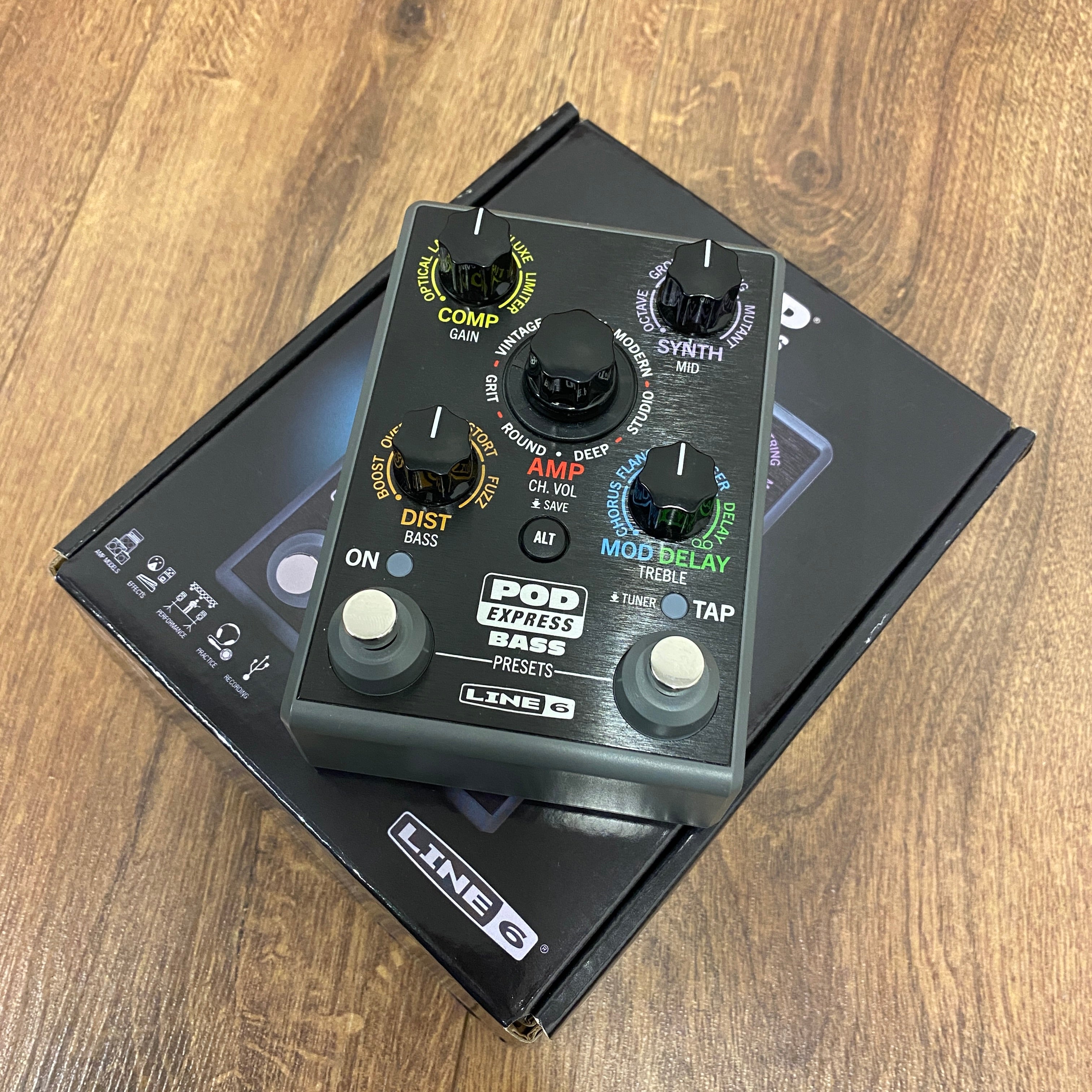 Pre-Owned Line 6 POD Express Bass Multi-Effect Pedal – Hippo Guitars